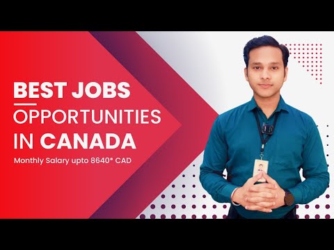Best Job Opportunities in Canada | High Salaries | Jobs in Canada | #canada #canadajobs