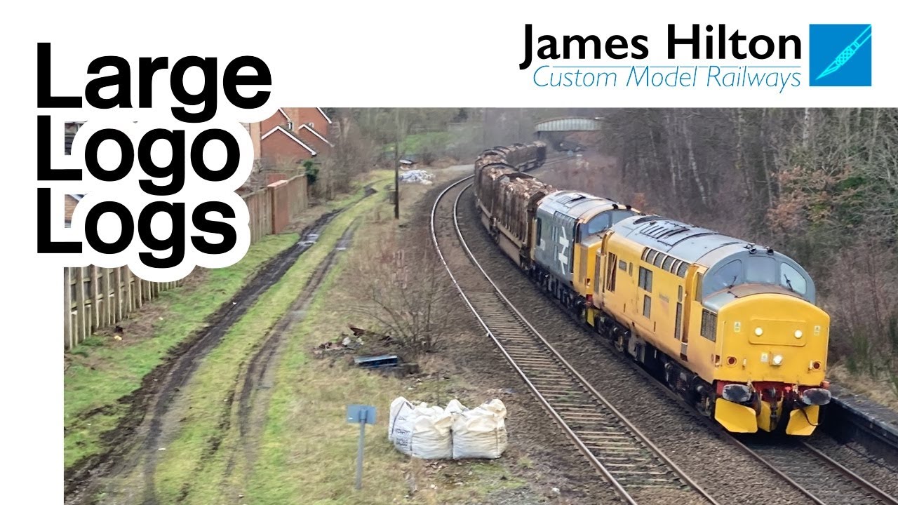 Large Logo Logs - Class 37s on Talerddig bank and through Ruabon