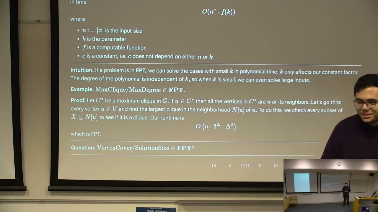 Oxford Algorithms and Data Structures - Lecture 15 - Parameterized and Exponential-time Algorithms