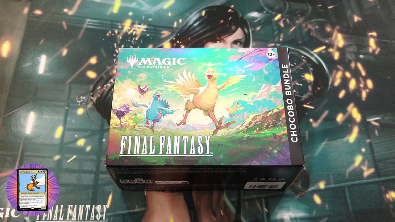 MTG Final Fantasy Chocobo Bundle Unboxing - CRAZY PULL!