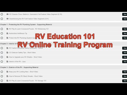 RV 101 Video – Are you a New RVer? What you need to know about RVs ...