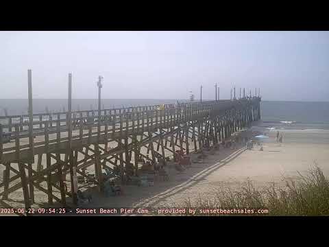 Sunset Beach Pier Webcam by sunsetbeachsales.com