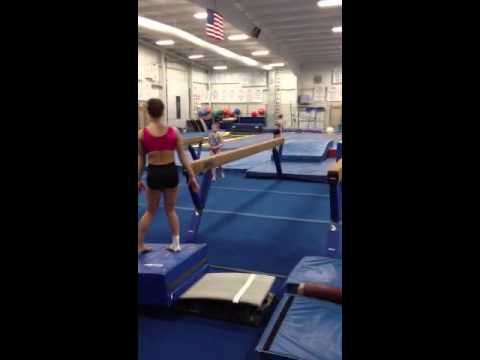 Beam front somersault drills – Gymnastics Coaching.com