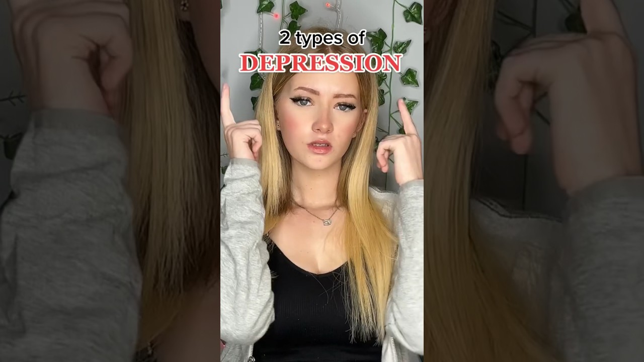 POV : 2 types of depression #depression #relatable #shortsvideo #awareness #mentalhealth #upset