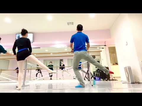 Piqué Passé Turn, absolute beginner adult ballet class demo