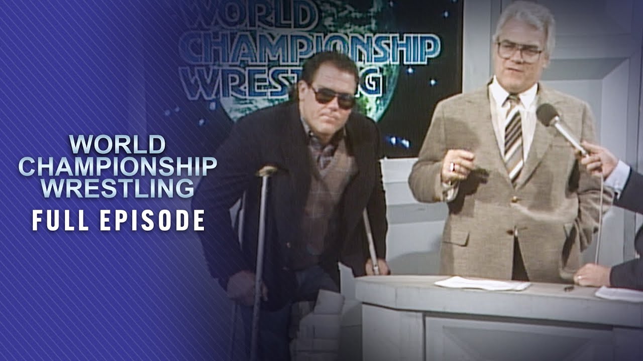FULL EPISODE: Injured Blanchard vows payback after Dusty attack: WCW, Oct. 18, 1986