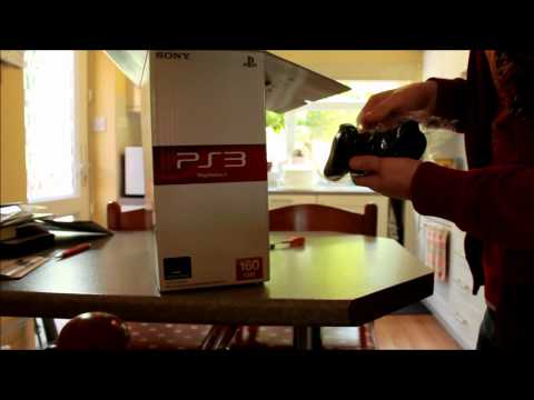 Unboxing brand new August 2011 PS3 Slim CECH-3003A (PlayStation CECH-3000 series)