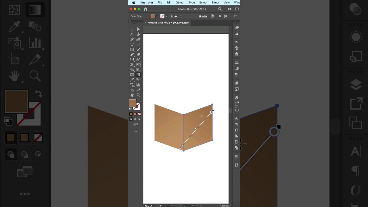 How to Create Carton Box in Illustrator #illustrator #youtubeshorts #ytshorts #art