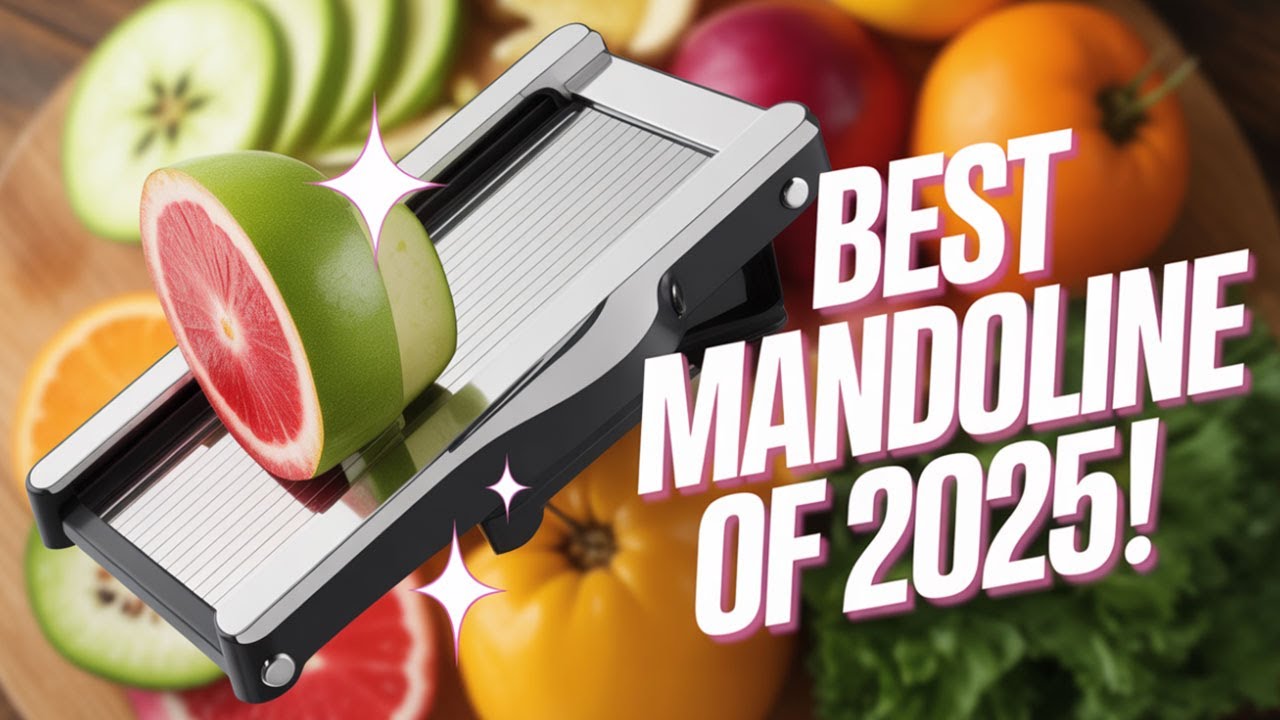 ✅ Top 5 Best Mandoline Slicers In 2025 | Best Mandoline Slicer Amazon  [Buyer's Guide]