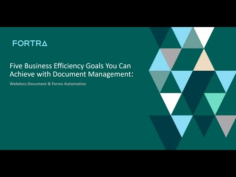 DocM | Five Business Efficiency Goals You Can Achieve with Document Management
