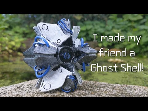 I made my friend a Ghost Shell from Destiny 2!