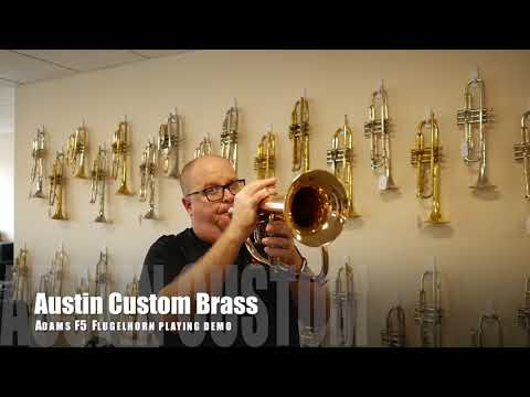Adams All-New F5 Flugelhorn with full copper bell! | Reverb