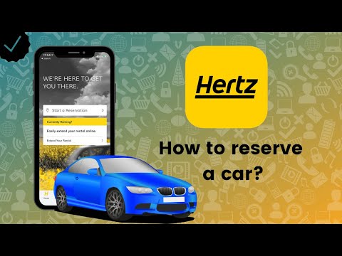 How to reserve a car on Hertz Car Rentals?