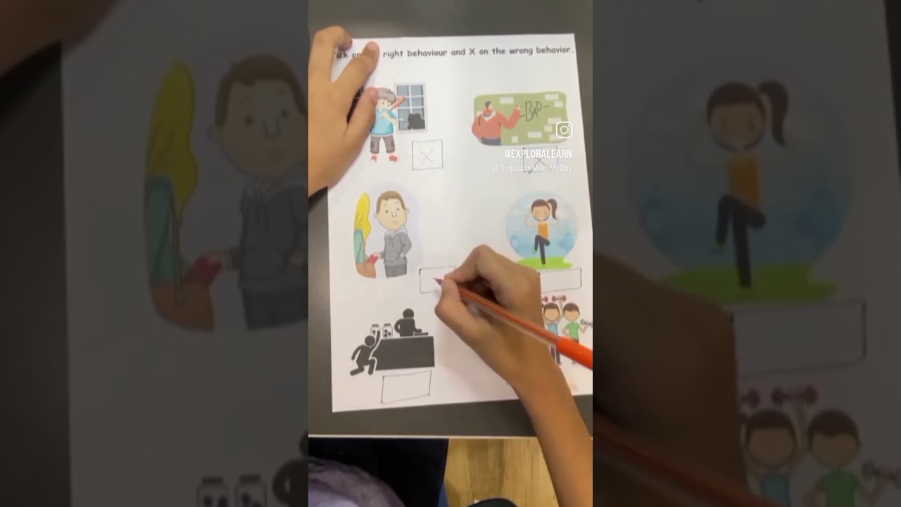 Good manners worksheet- Exploralearn