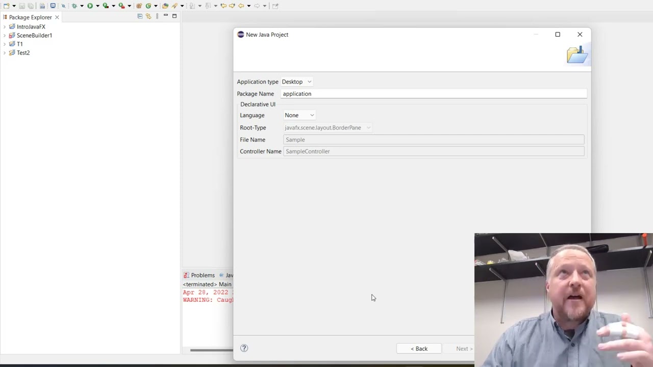 Creating a Basic JavaFX GUI with Eclipse