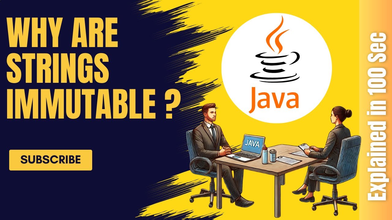 Why are Strings immutable in Java? | Java Interview