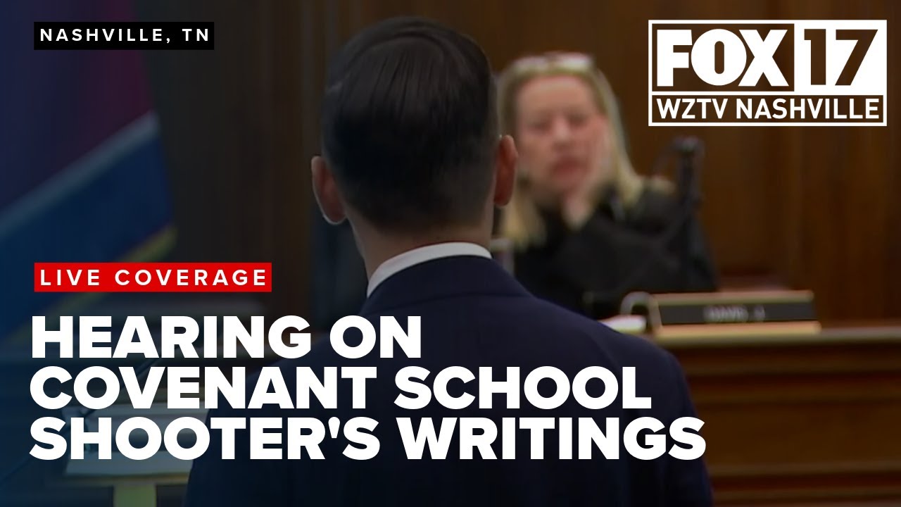 Court hears appeal on Covenant School shooter's writings in Nashville