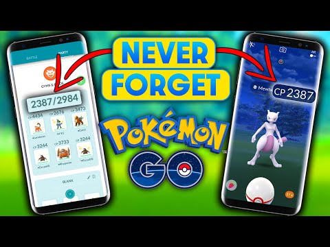 NEVER FORGET *100% IV* in POKEMON GO