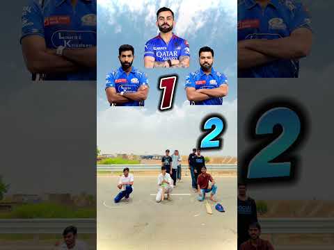 Virat kohli ❤️ VS rohit sharma💙 VS bumrah🩵. (Indian cricketer) #india #rcb #mi