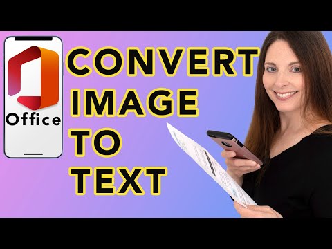 Convert Image To Text In MS Office App - How To Extract Text From Your Picture With Phone
