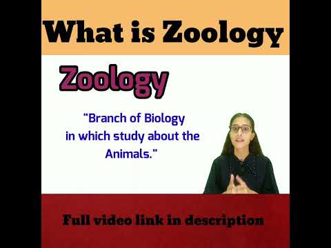 What is the meaning of Zoology || #apnasapnajrf