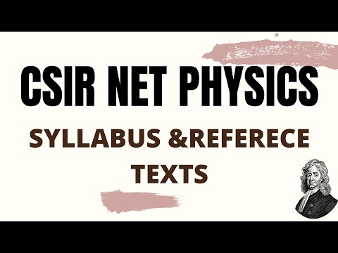 CSIR NET PHYSICS Syllabus Analysis & Books