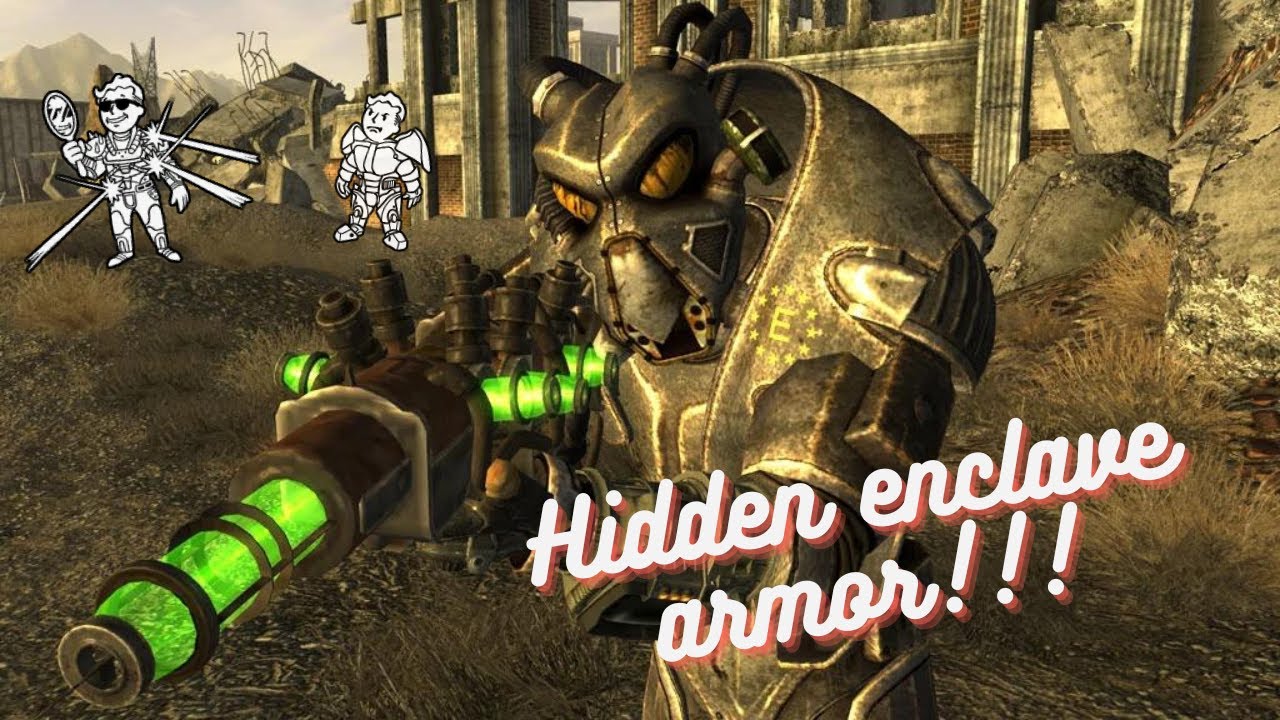 The Best Power Armor In Fallout New Vegas (Hidden Enclave Armor)