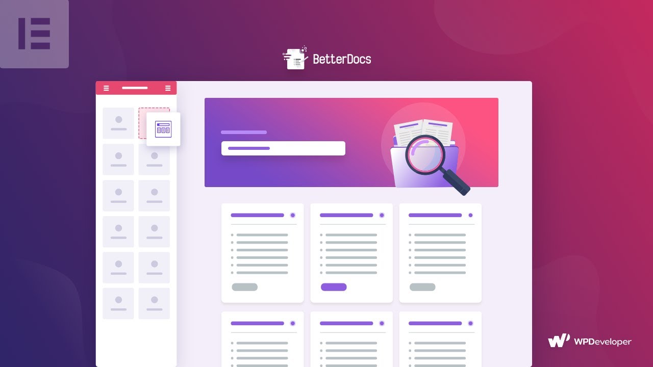 How To Create Docs Page Using Elementor & BetterDocs