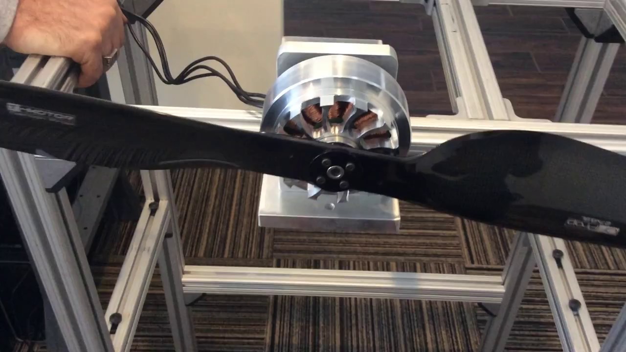 Halbach array motor (2 KW)