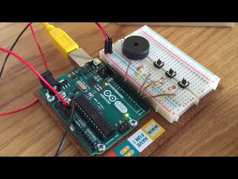 Christmas songs with an Arduino Uno and piezo buzzer