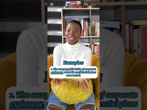 Ever heard the word ESPIONAGE and you wonder what it means? #vocabulary #english #shortvideo #shorts