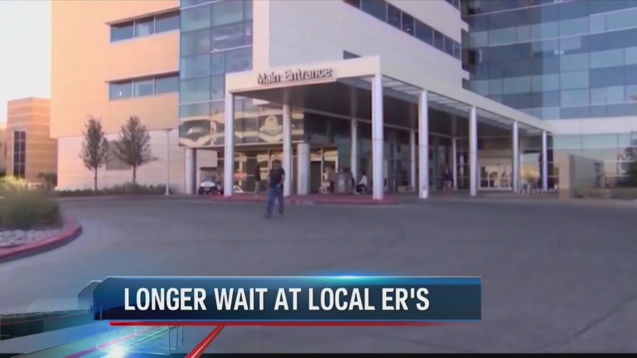 Longer wait at local emergency rooms