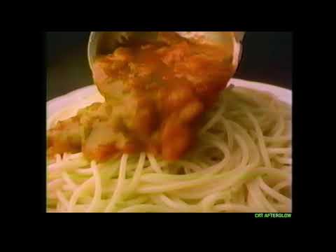 1986 Ragu Chunky Garden Style Spaghetti Sauce Commercial