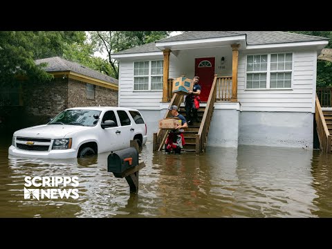 Southeastern US continues to face severe flooding from Tropical Storm Debby