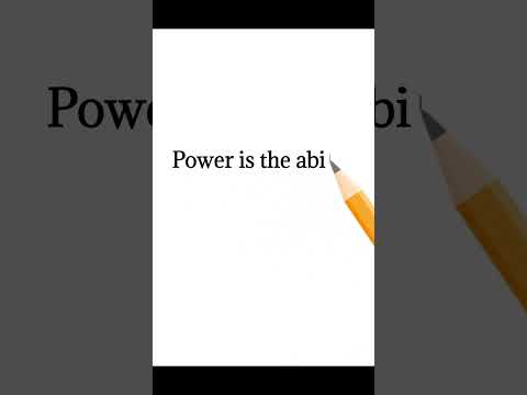 What is Power in Political Science // #power // #shorts