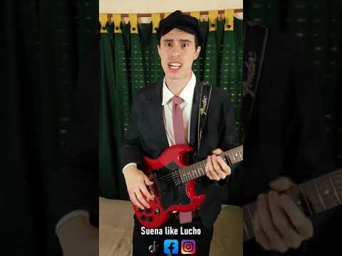 Angus Young vs Kirk Hammett | Suena like Lucho #shorts