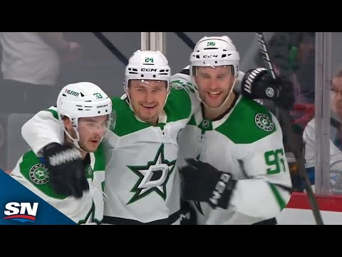 Stars' Mikko Rantanen Takes Playoff Scoring Lead With Natural Hat Trick Vs. Jets