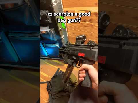 cz scorpion in glock bag? #subscribe #trending #viral #edc #mustwatch #czscorpion #cz #guns #firearm