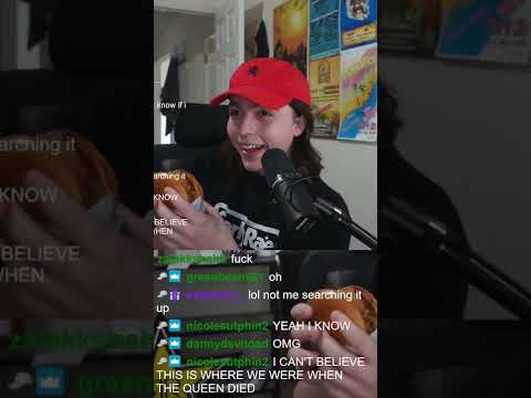 i found out the queen died LIVE...