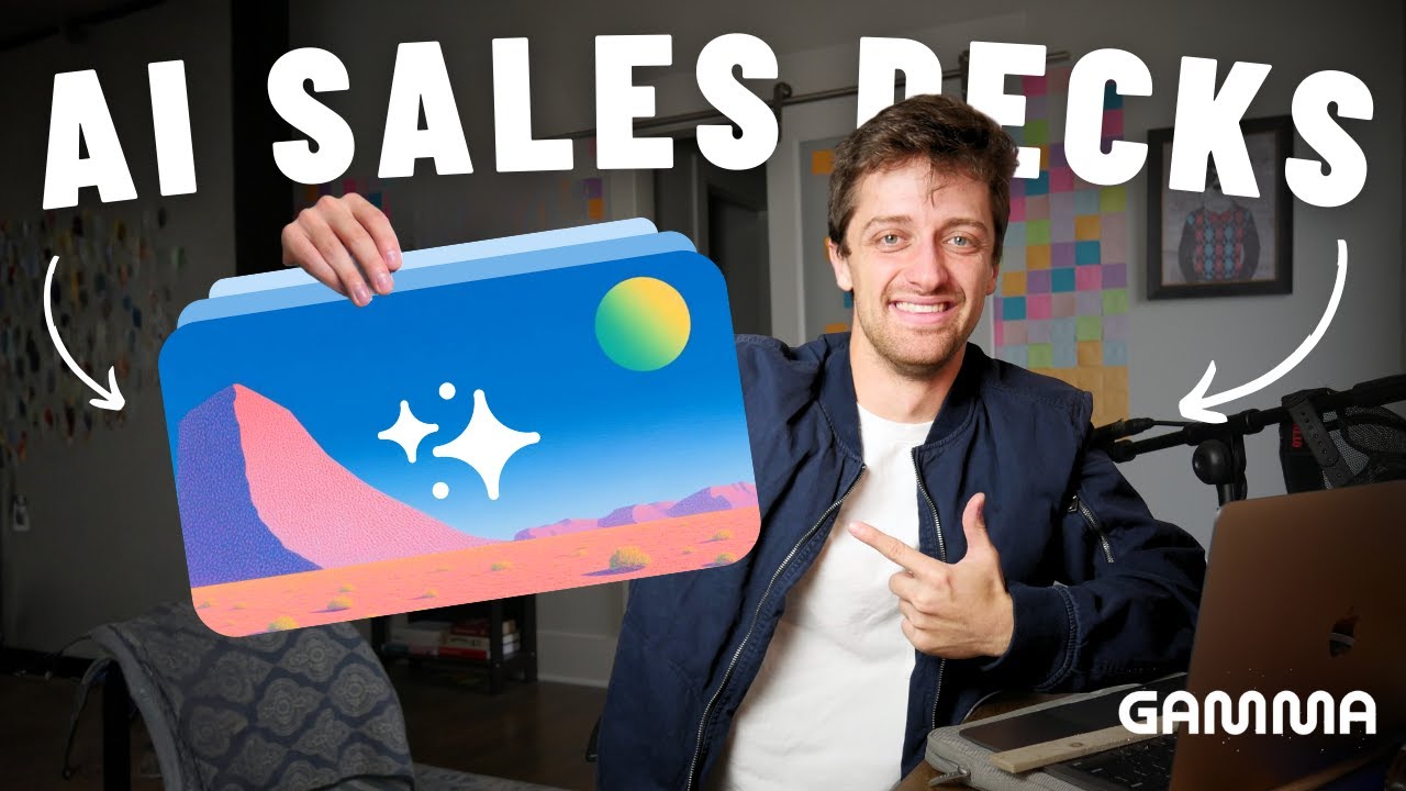 How I Built an AI Sales Deck in 5 Minutes Using Gamma (Full Tutorial)
