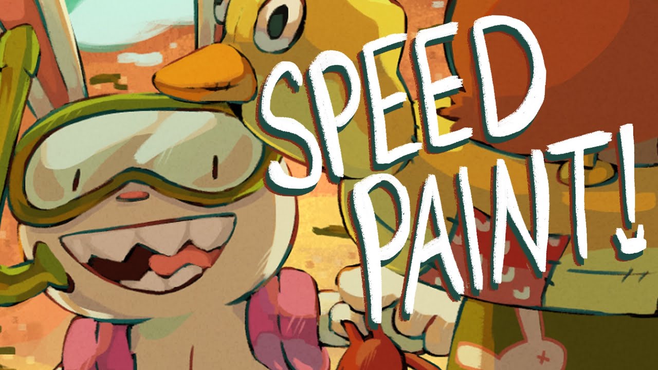 Beach Day! - Sam and Max Speedpaint