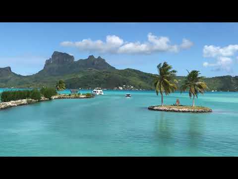 Bora Bora airport shuttle- wow!
