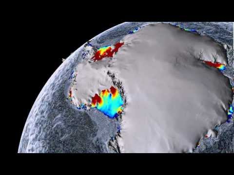 Circulation of Ocean Currents Around the Western Antarctic Ice Shelves [720p] [3D converted]