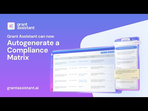 Grant Assistant - Compliance Matrix