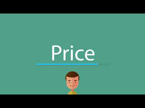 How to pronounce Price