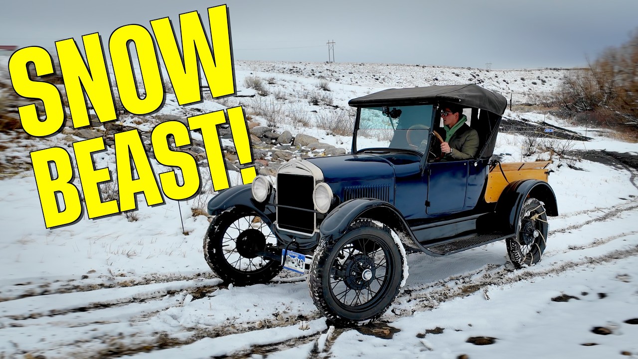 Can An Old Trick Make Our 100-Year-Old Ford Model T a Snow BEAST!?