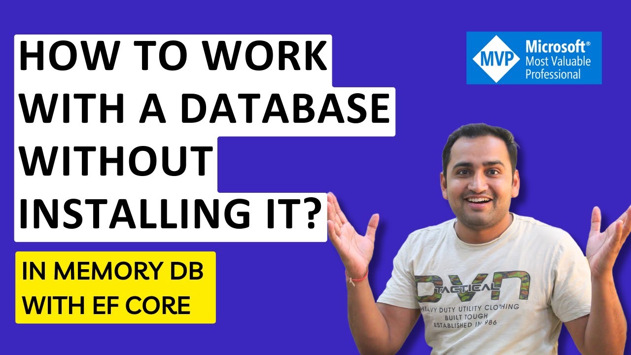 Entity Framework Core (EF Core) In Memory Database CRUD Operations