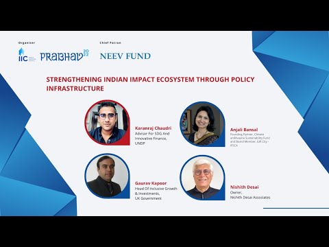 Strengthening the Indian Impact Ecosystem through Policy Infrastructure