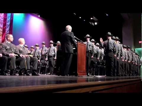 Pennsylvania State Police Academy cadet graduation
