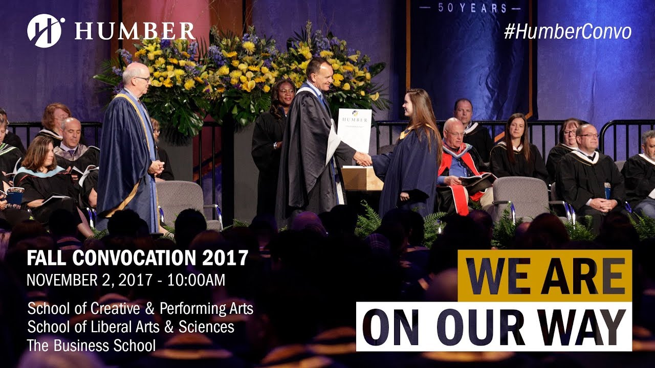 Humber Fall Convocation - Ceremony 1